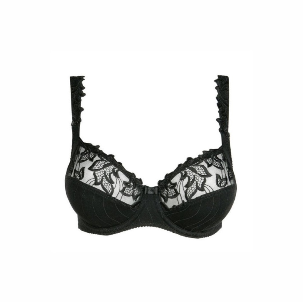 Prima Donna Deauville Side Support Black Bra. Size 35d - Gem